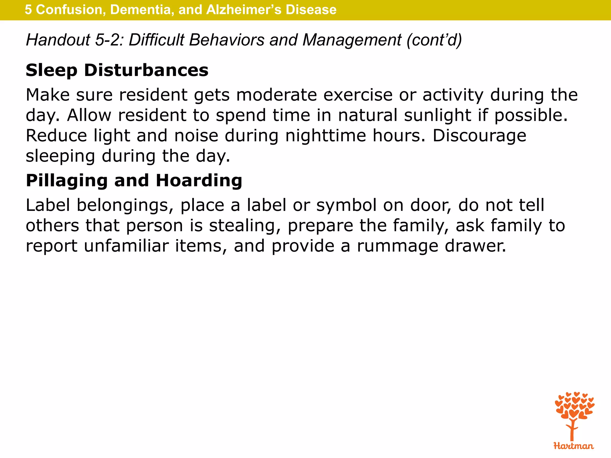 Confusion, dementia, and Alzheimer's disease | PPT