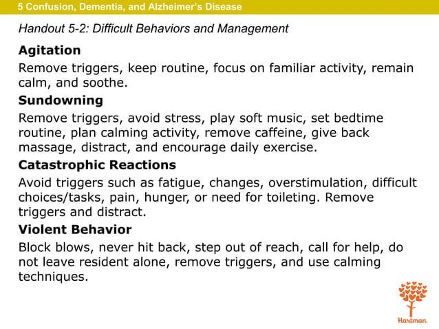 Confusion, dementia, and Alzheimer's disease | PPT