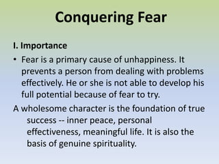 5 Conquering Fear | PPSX | Parenting Babies and Toddlers | Parenting