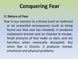 5 Conquering Fear | PPSX | Parenting Babies and Toddlers | Parenting