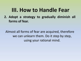 5 Conquering Fear | PPSX | Parenting Babies and Toddlers | Parenting