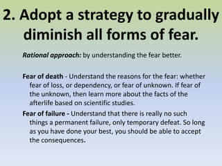 5 Conquering Fear | PPSX | Parenting Babies and Toddlers | Parenting