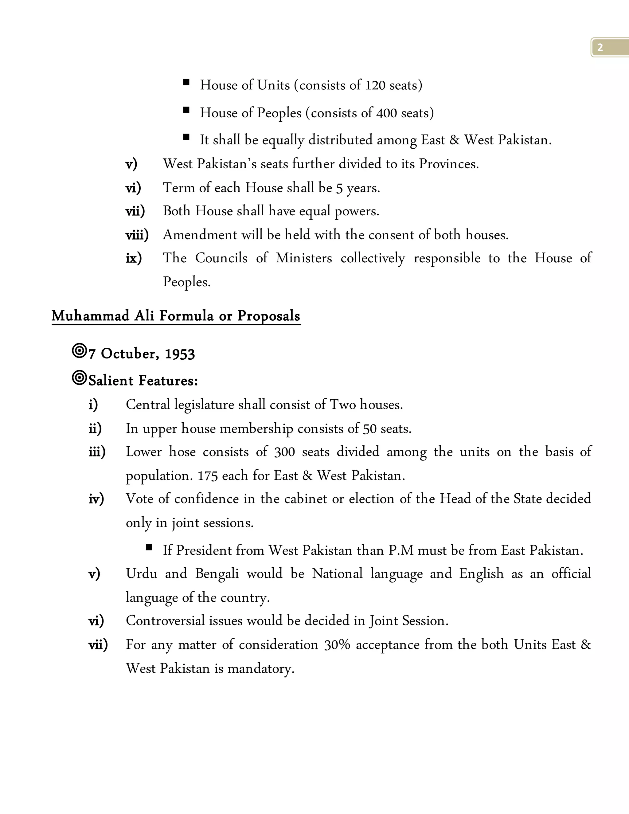 5 constitutional development in pakistan 1947 58 | DOCX