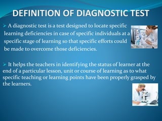 5 construction of diagnostic test | PPTX | Standardized Testing ...