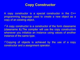 5 Constructors and Destructors | PPT