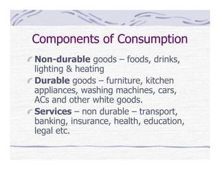 5 consumption function | PDF