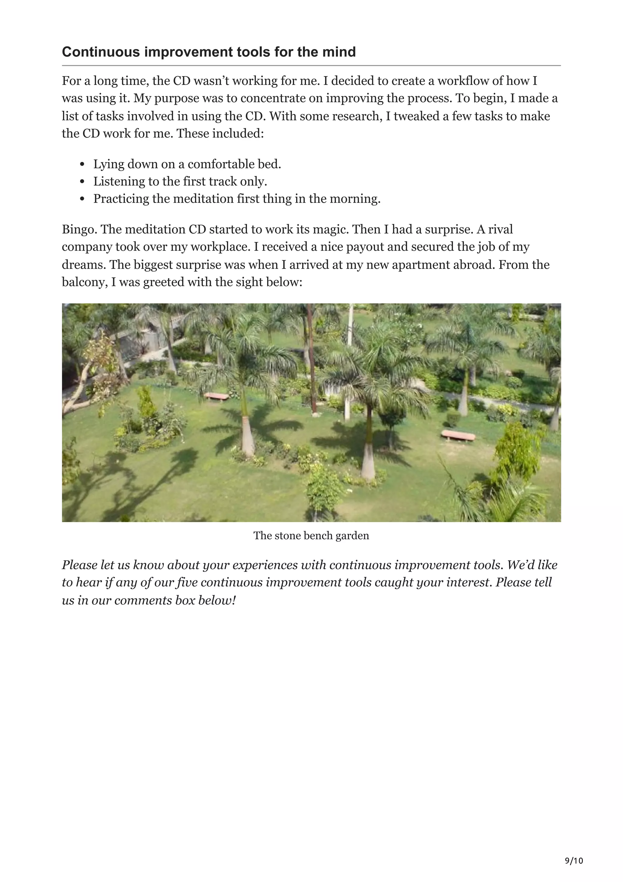 5 Continuous Improvement Tools for Process Success | PDF