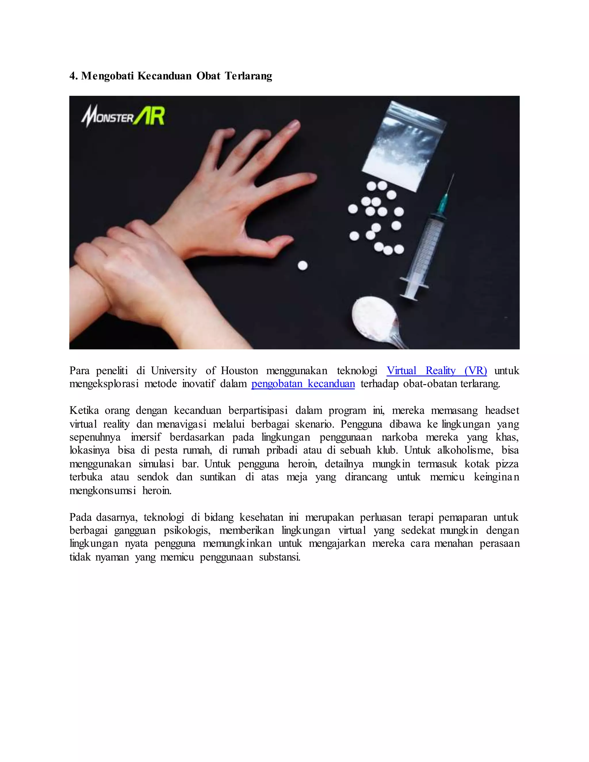 5 contoh penerapan teknologi ar dan vr di bidang kesehatan, mulai dari terapi hingga perawatan ...