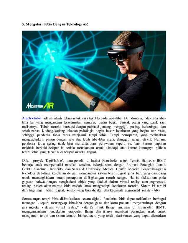 5 contoh penerapan teknologi ar dan vr di bidang kesehatan, mulai dari terapi hingga perawatan ...