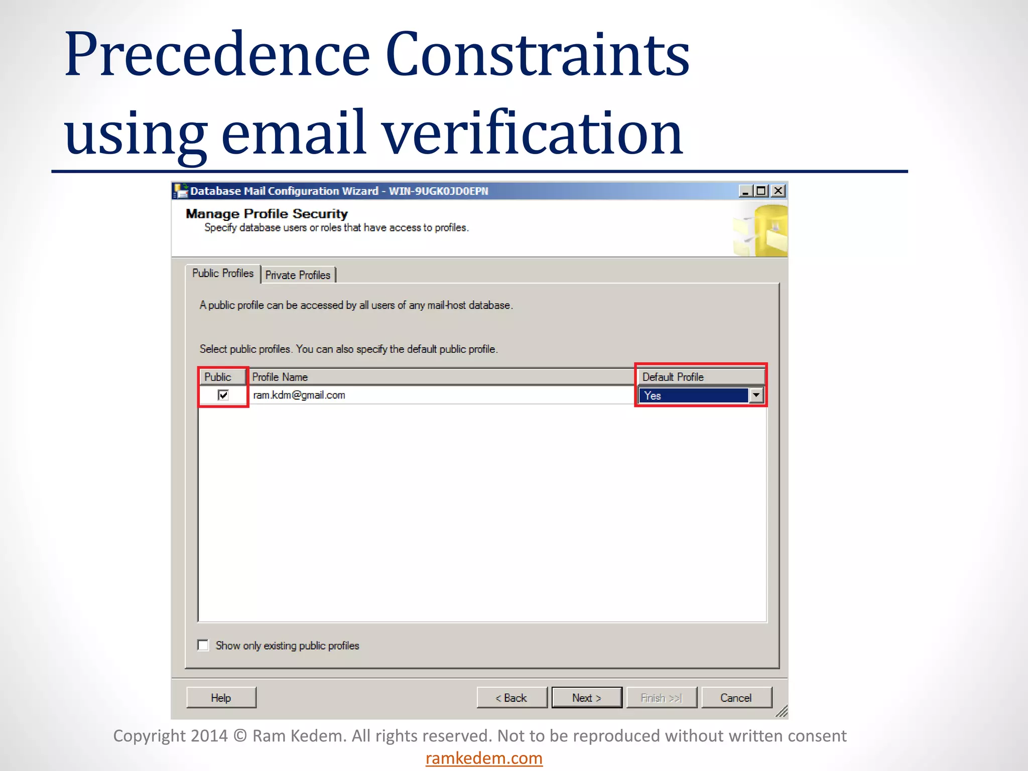 Control Flow Using SSIS | PPT