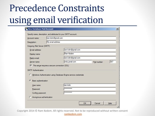 Control Flow Using SSIS | PPT