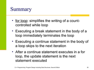 c++ control structure statements .ppt