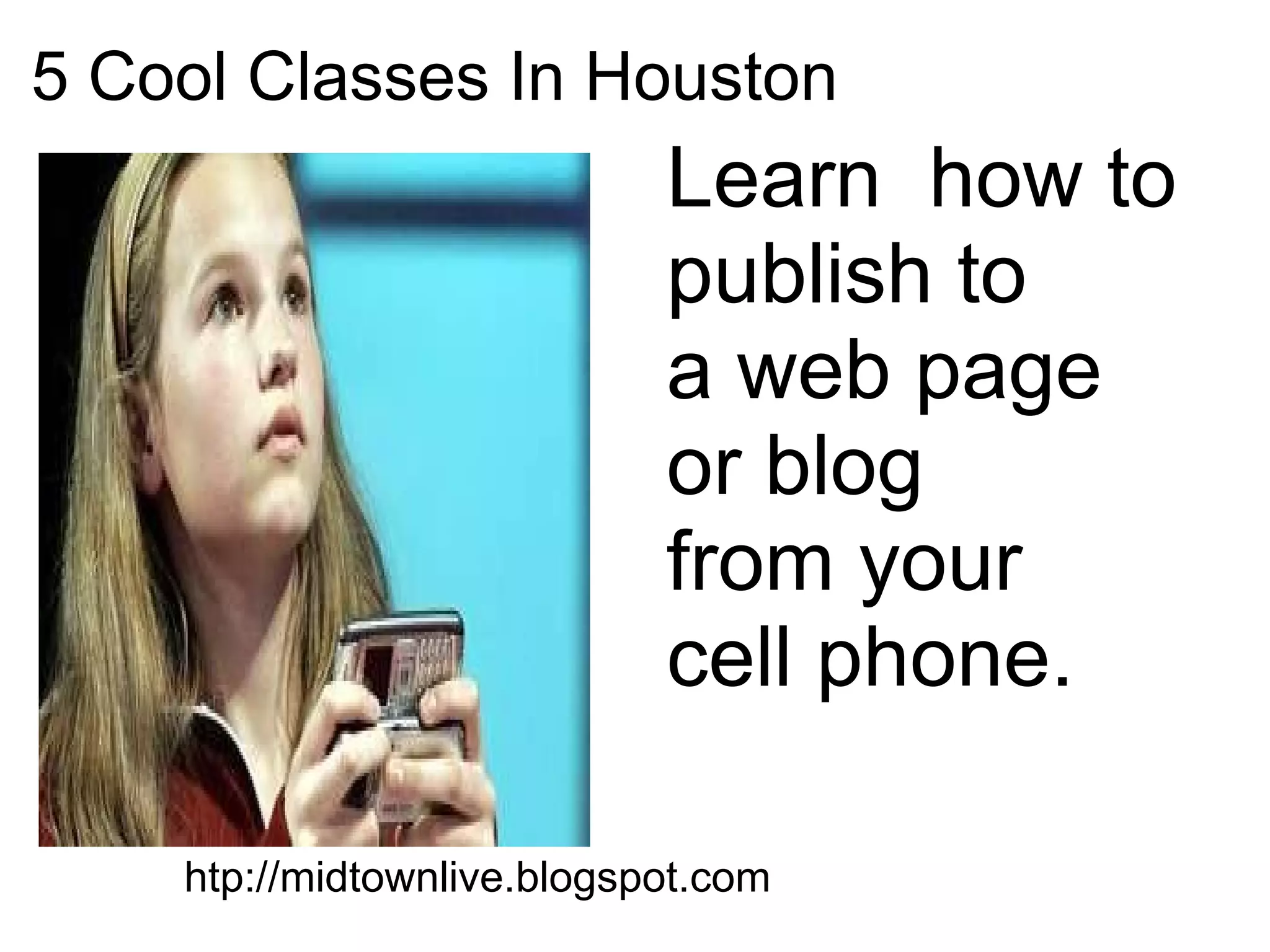 5 Cool Classes | PPT