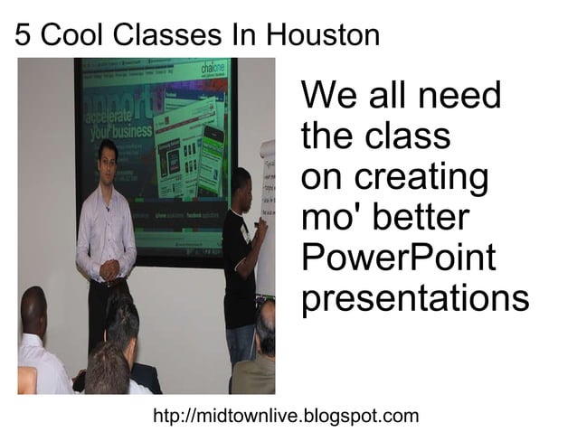 5 Cool Classes | PPT