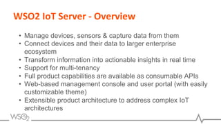 5 cool things you can do with the WSO2 IoT Server | PPT