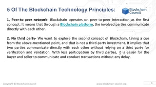5 Core Blockchain Technology Concepts | PPT