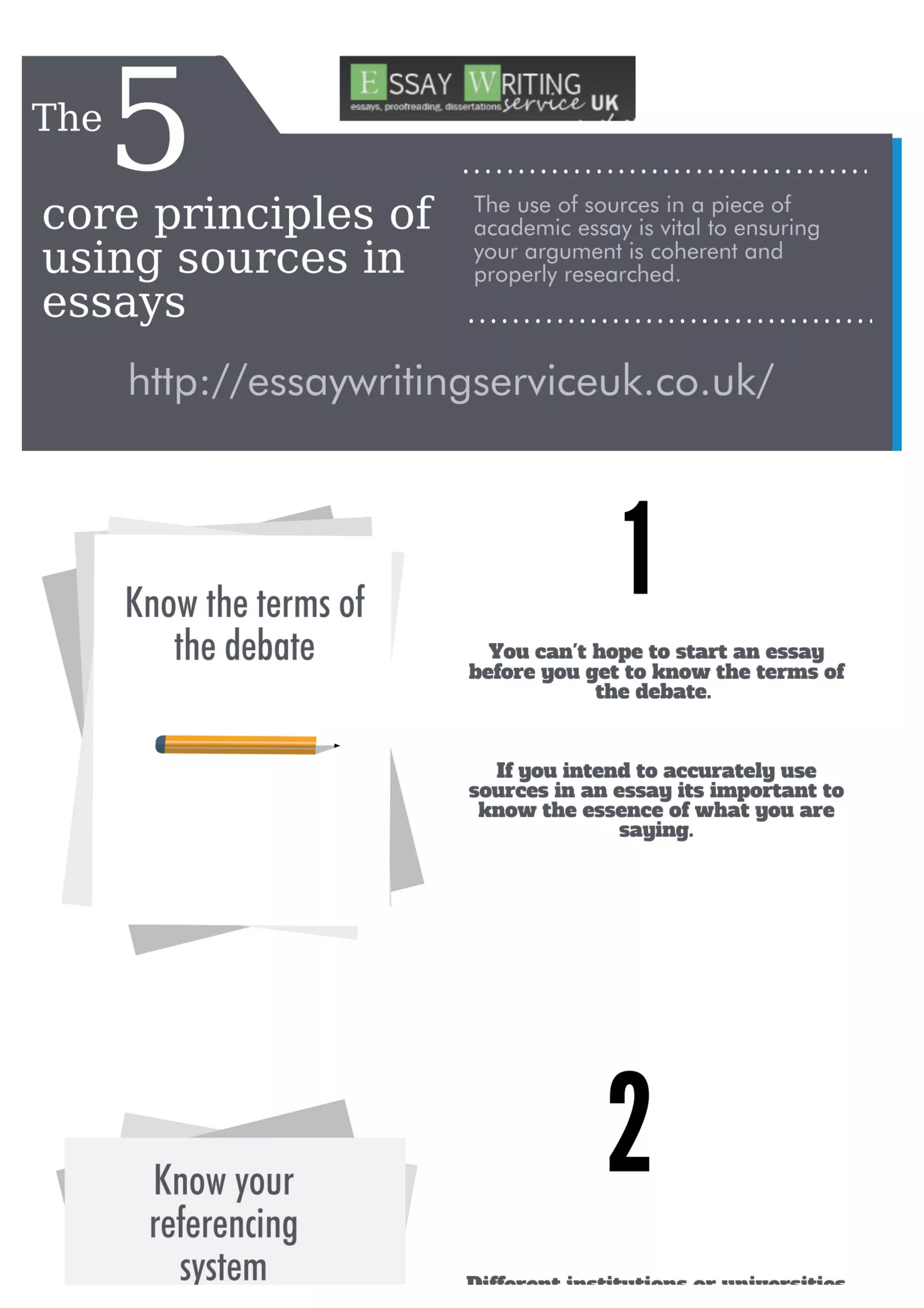 5 core principles of sources | PDF