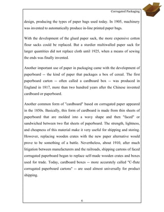 corrugated packaging | DOC