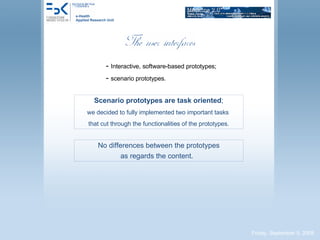 User-centered Design of a PHR: Traditional Web Forms vs. Wizard Forms ...