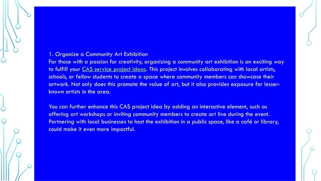 5 Creative CAS Project Ideas for Students.pptx