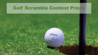 5 Creative Golf Scramble Contest Ideas | PPTX