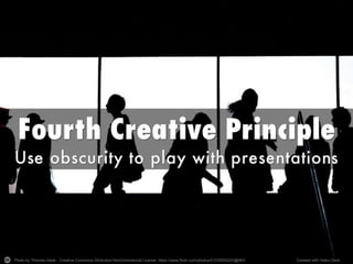 5 Creative Principles for Remarkable Presentations | PPT