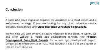 5 Crucial Phases of Cloud Migration | PPT