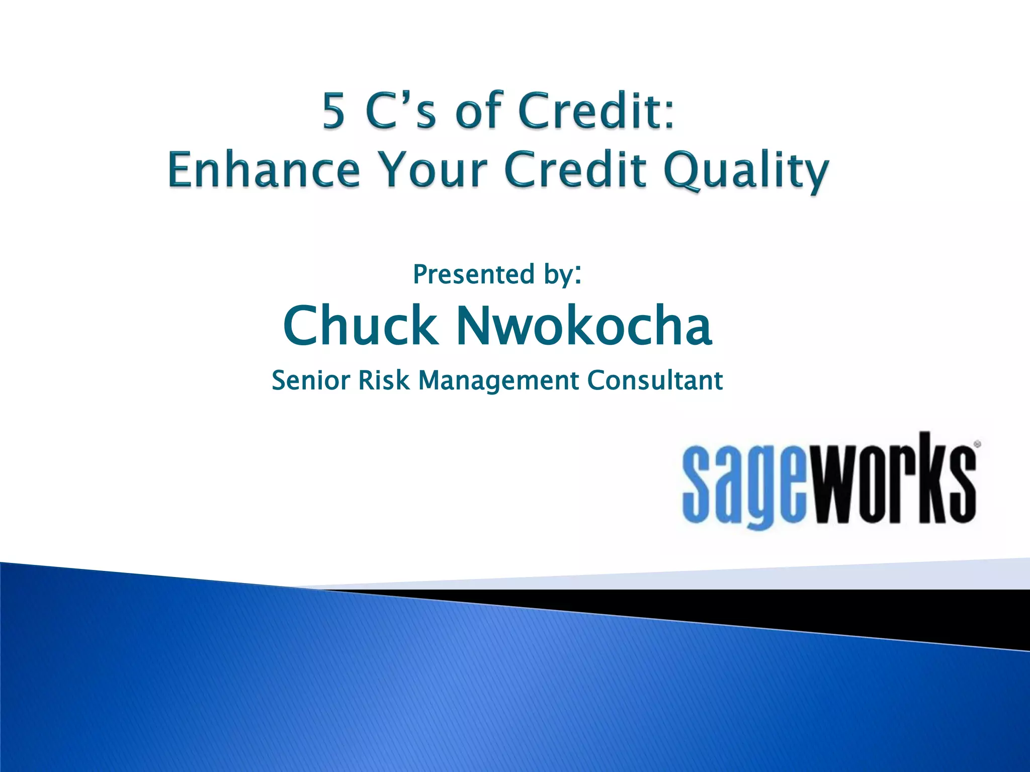 5 C's of Credit | PDF