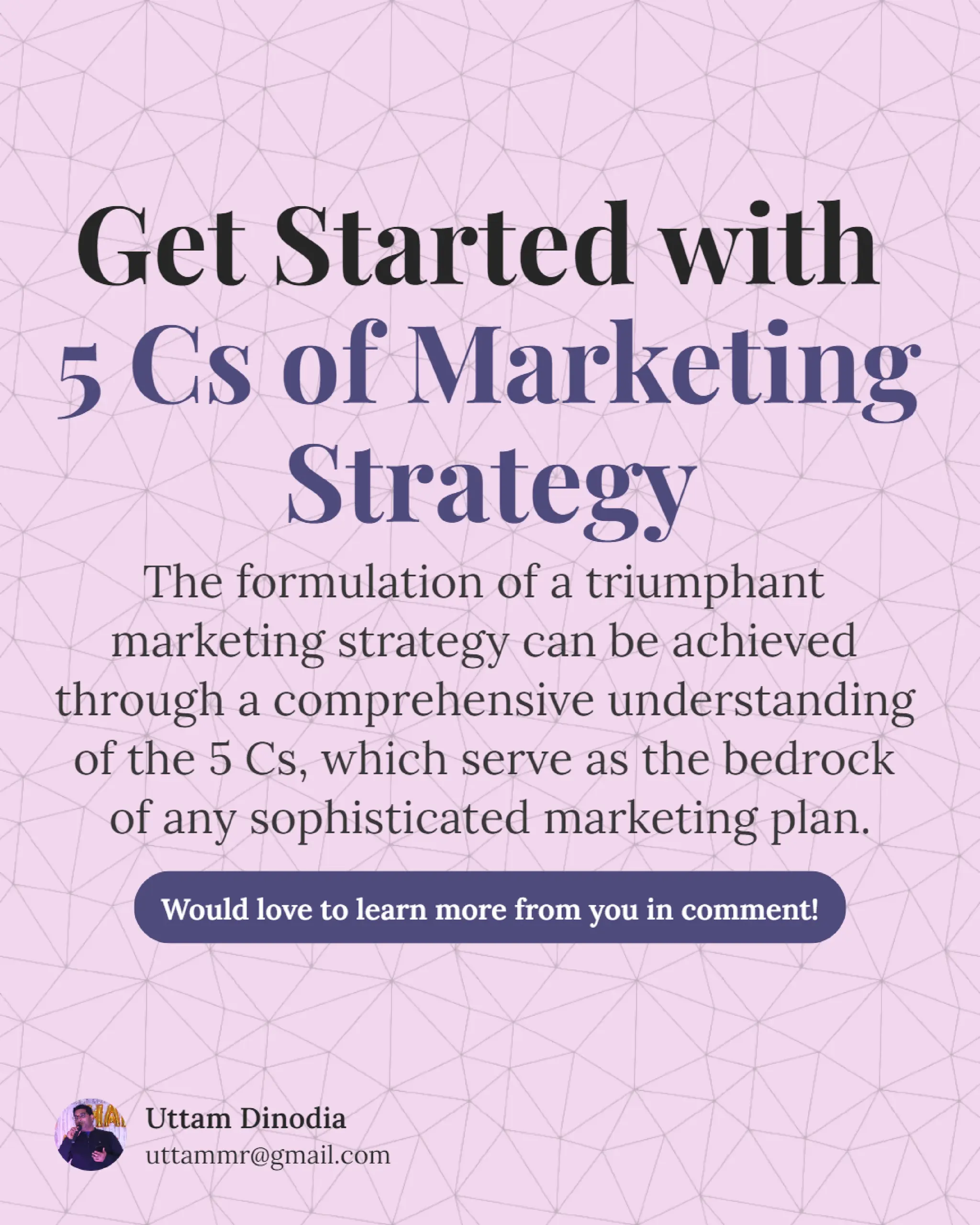 5 C's of Marketing Strategy | PDF