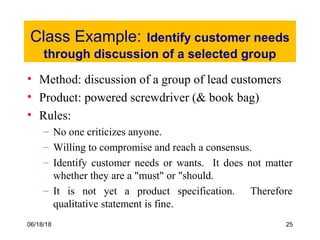 5 customer needs | PPT