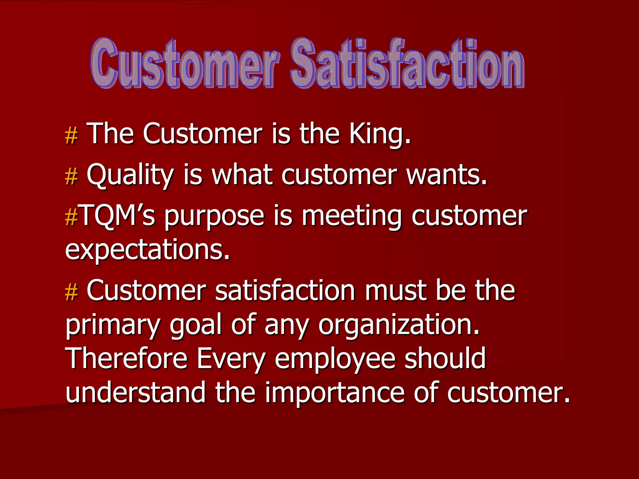 Customer satisfaction | PPTX