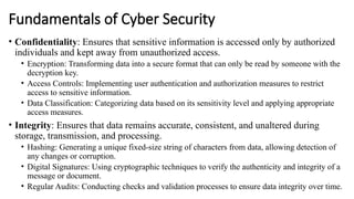 Cyber Security & Data Privacy on ethics on cse | PPTX