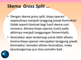 Peran & Perbedaan KKKS Cost Recovery & Gross Split _Training PTK 007 ...