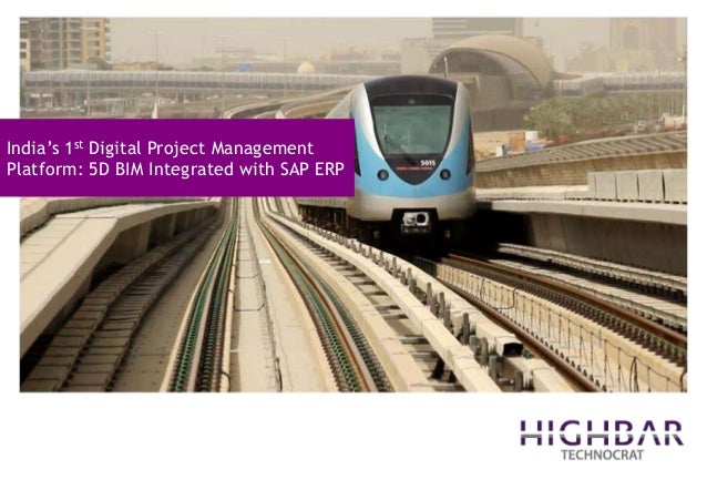 5D BIM ERP Digital Project Management Platform by Highbar Technocrat ...