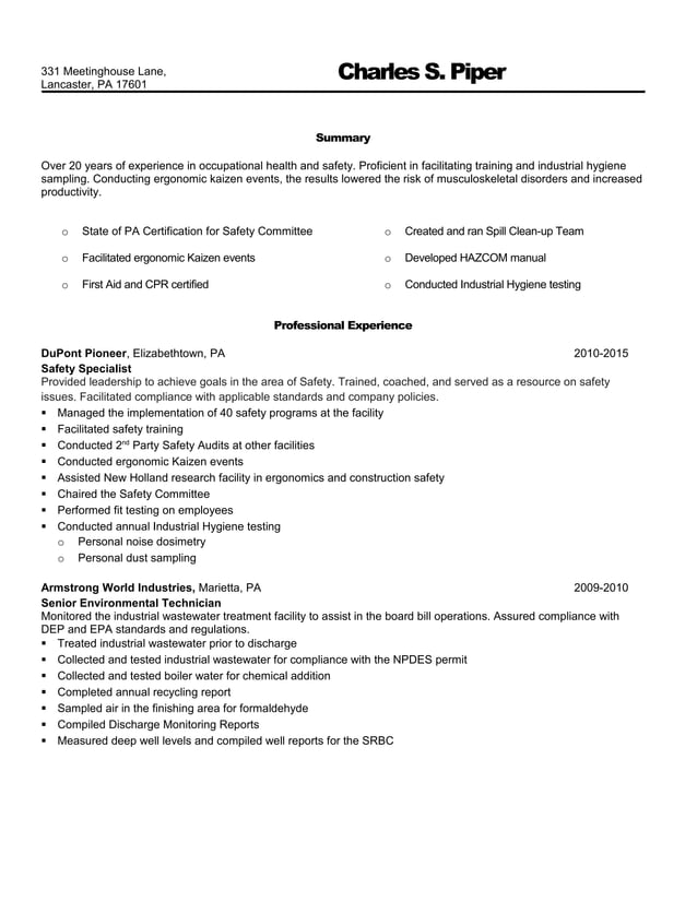 CSPiper-Resume | PDF