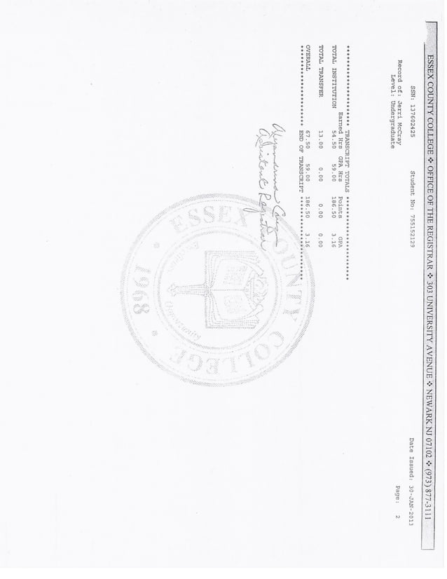 BA Transcript and Degree | PDF