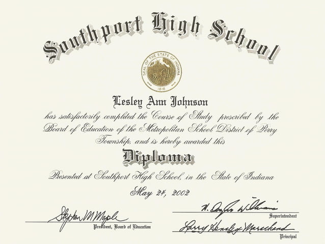 SHS Diploma | PDF