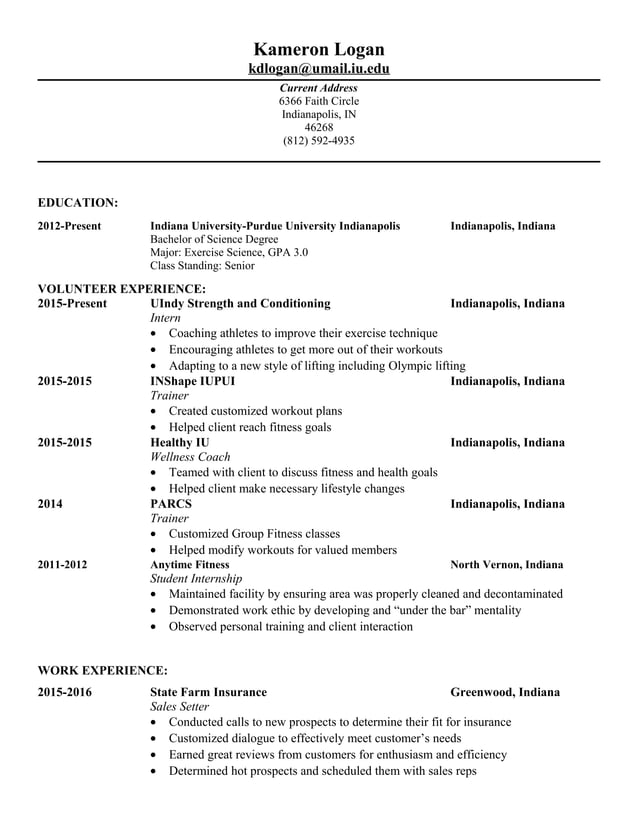 Job Resume | PDF
