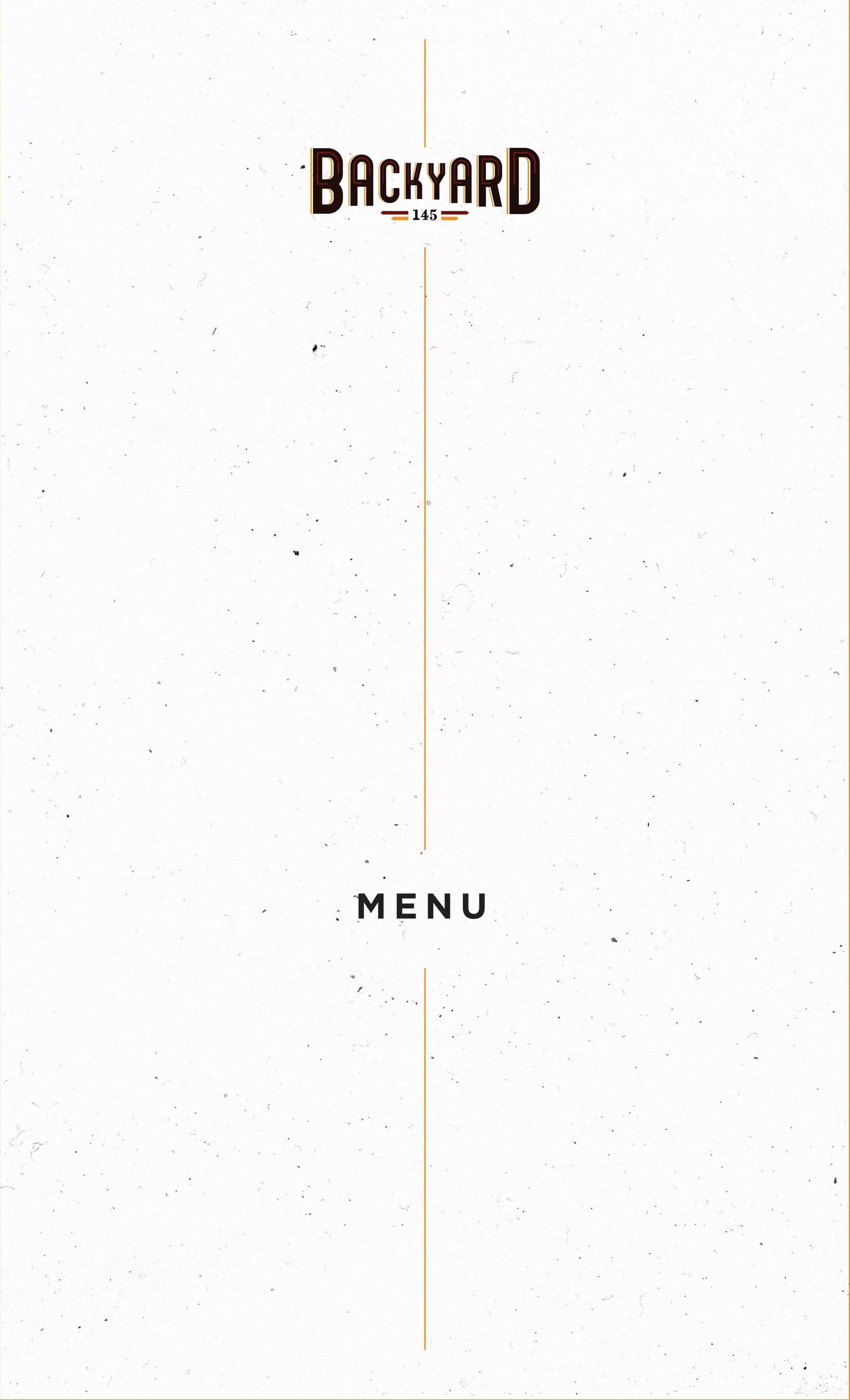 Design Menu Backyard | PDF