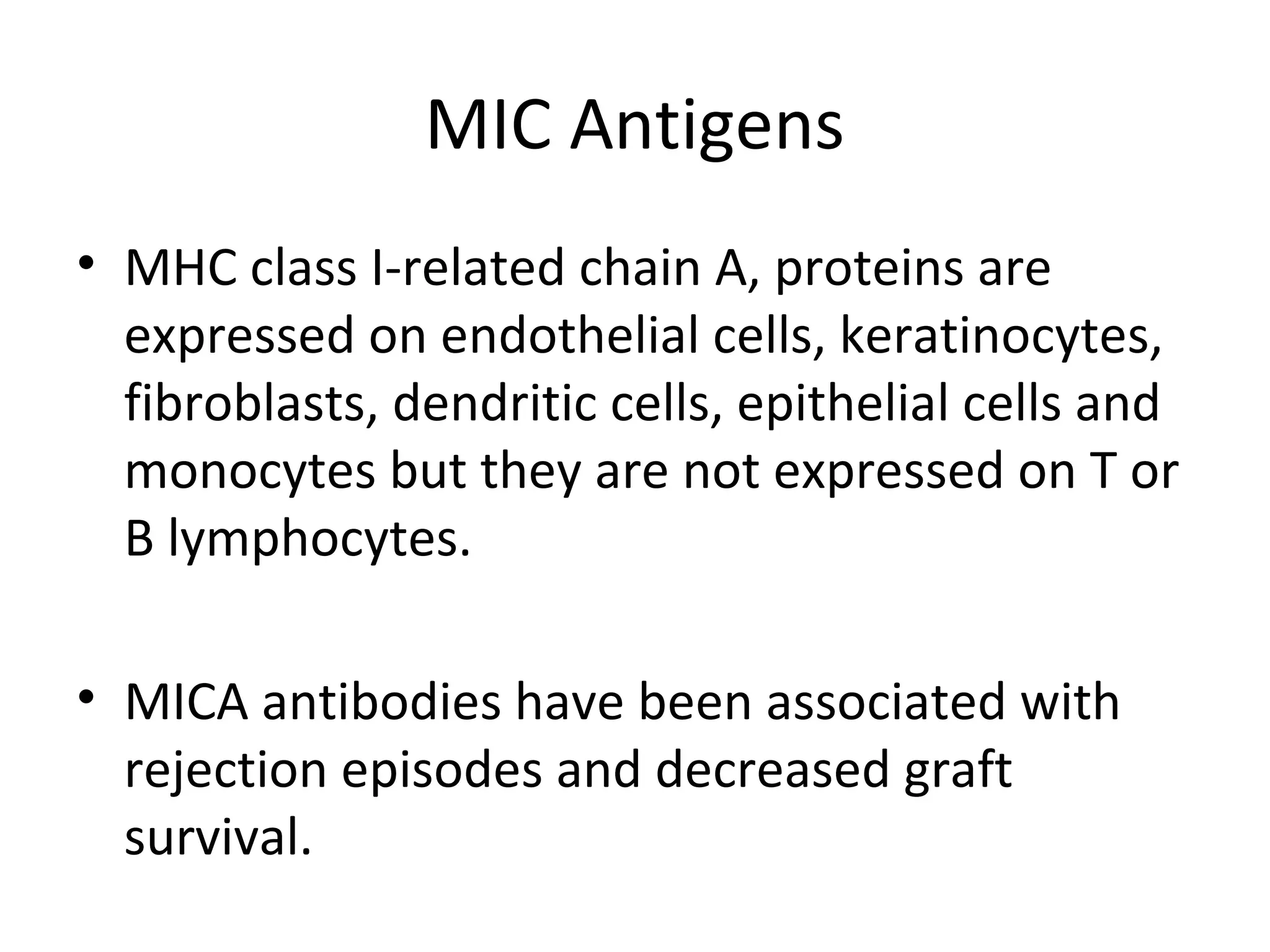 TRANSPLANTATION IMMUNOLOGY | PPT