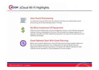 Zcom Wireless products application overview | PPT