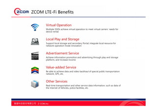 Zcom Wireless products application overview | PPT