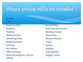 Presentasi AED | PPT