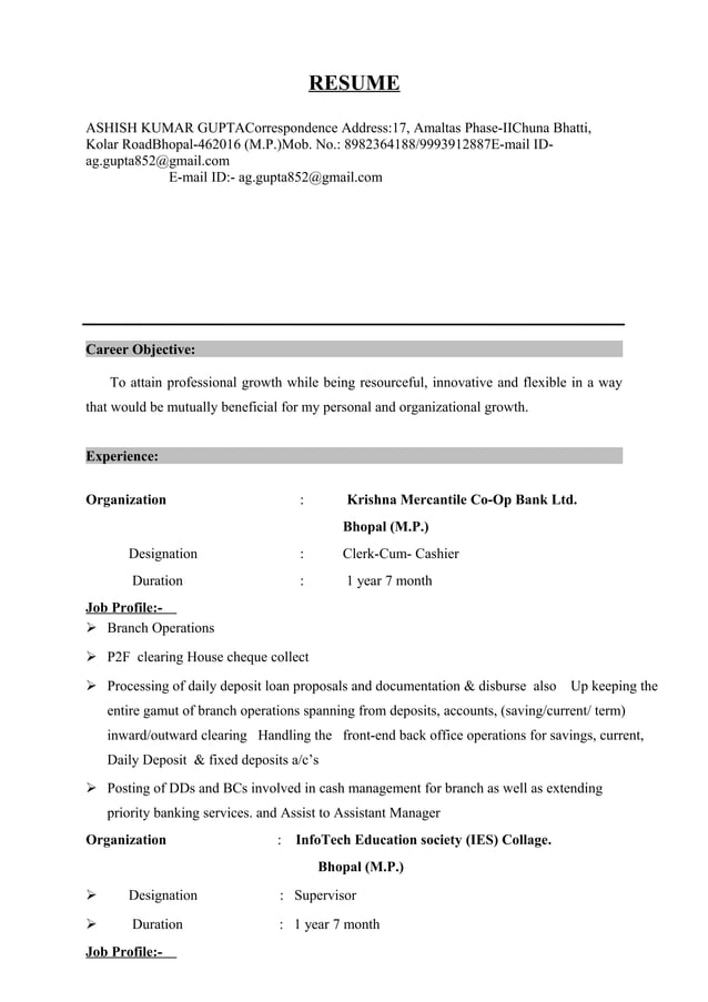 ASHISH KUMAR GUPTA | PDF