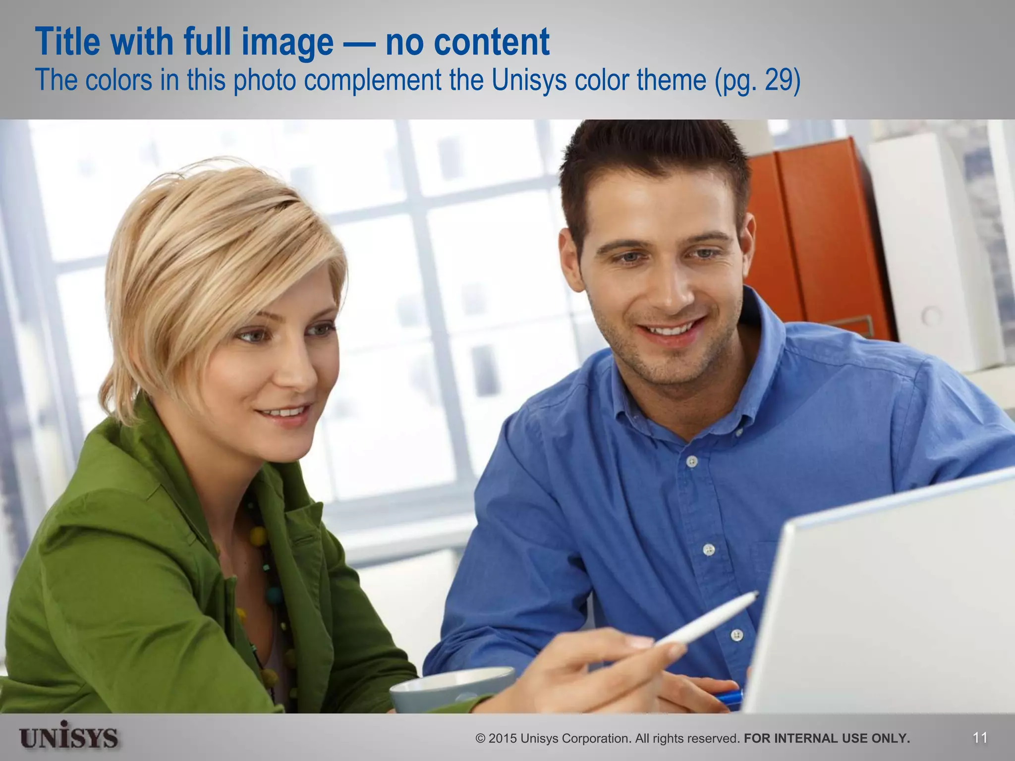 Unisys PowerPoint Templates Redesign | PPTX