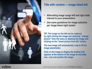 Unisys PowerPoint Templates Redesign | PPTX