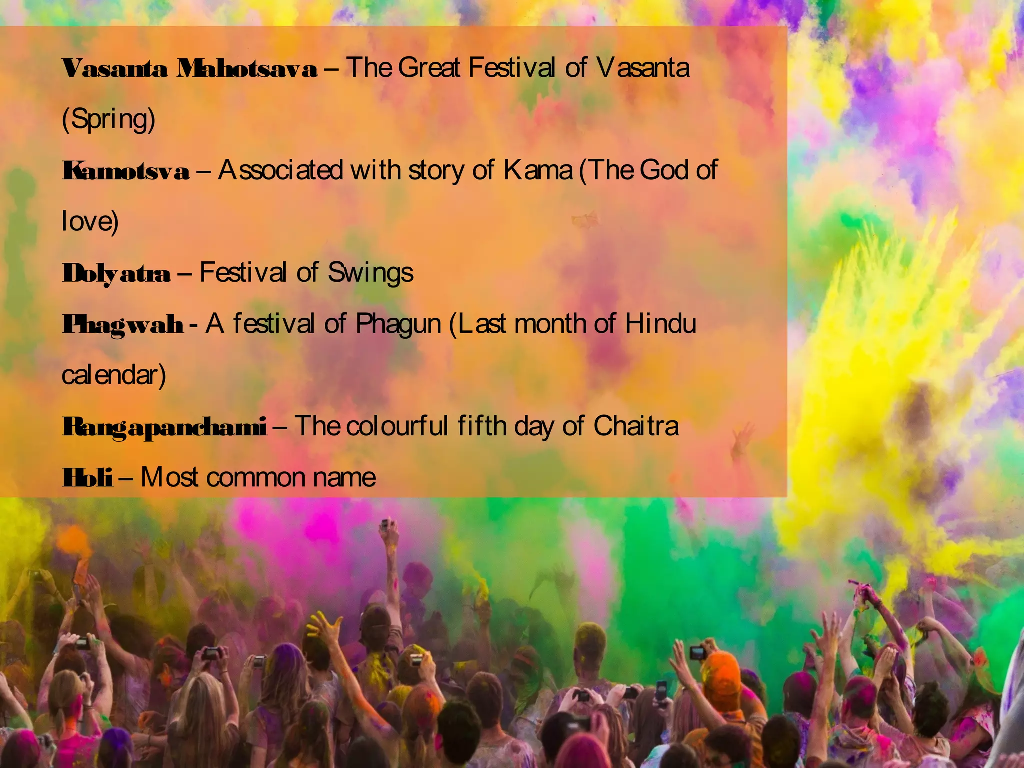 holi festival | PPT