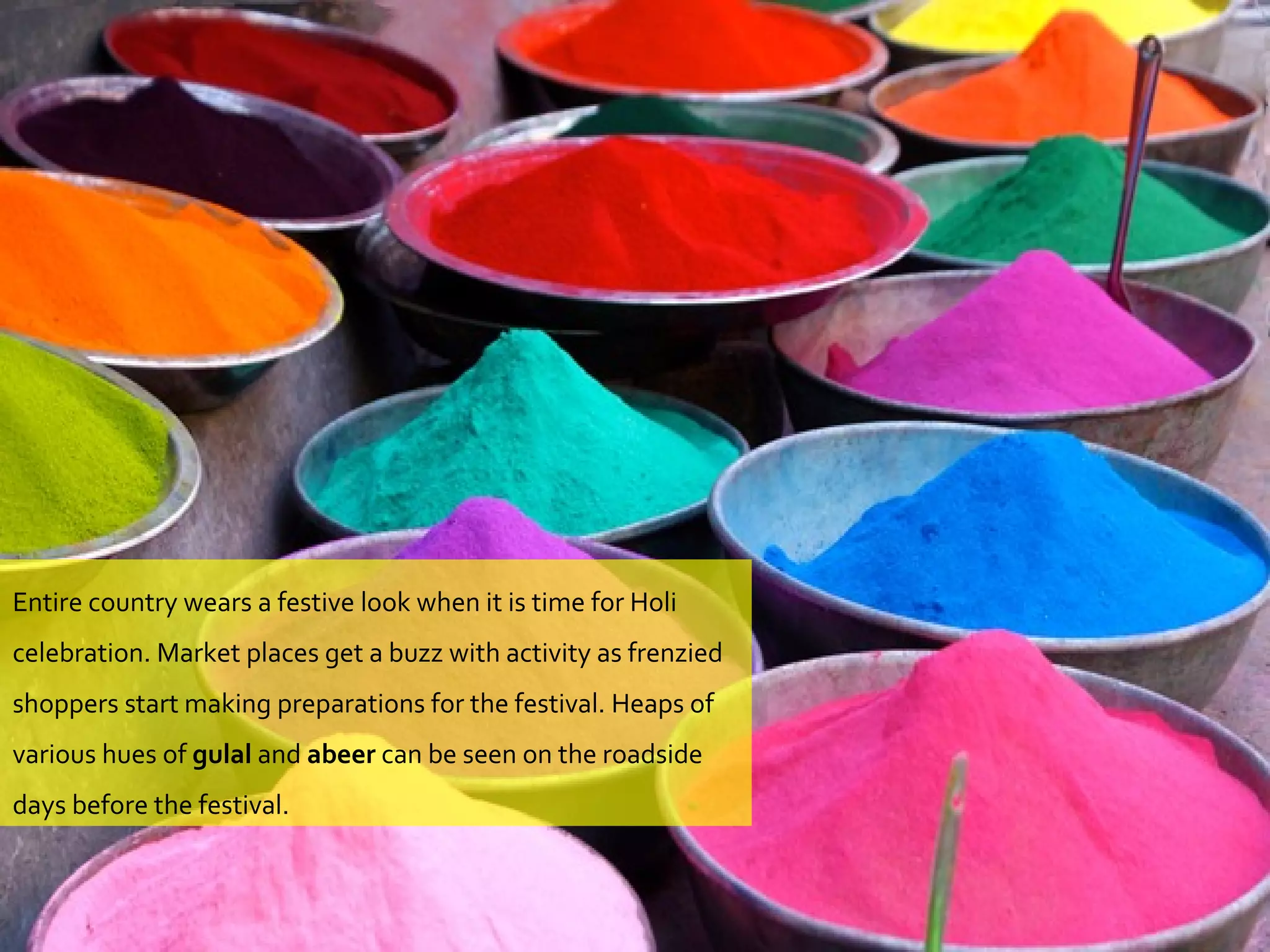 holi festival | PPT