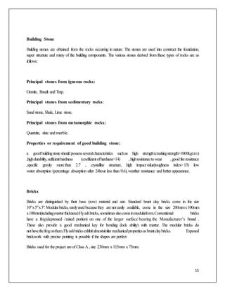 AN INTERNSHIP REPORT ON RESIDENTIAL BUILDING CONSTRUCTION | DOCX