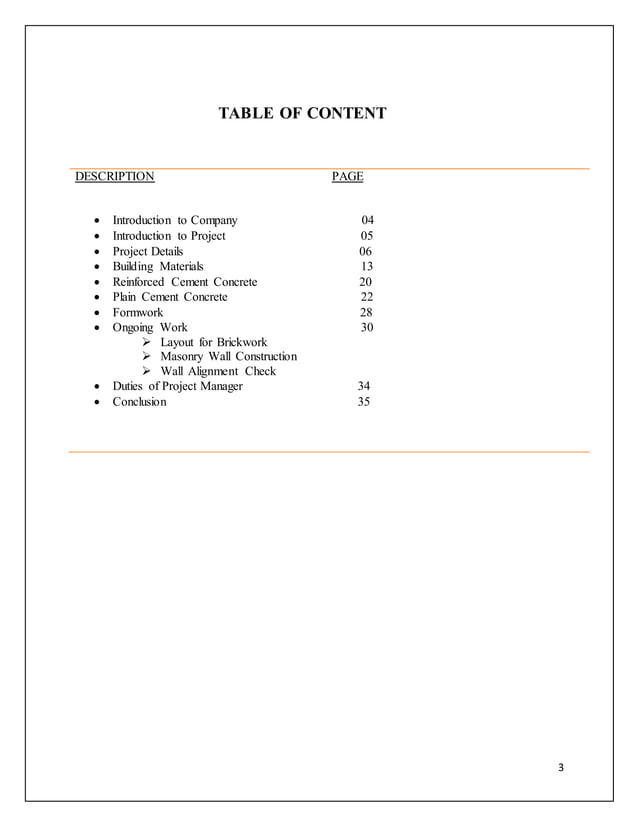 AN INTERNSHIP REPORT ON RESIDENTIAL BUILDING CONSTRUCTION | PDF